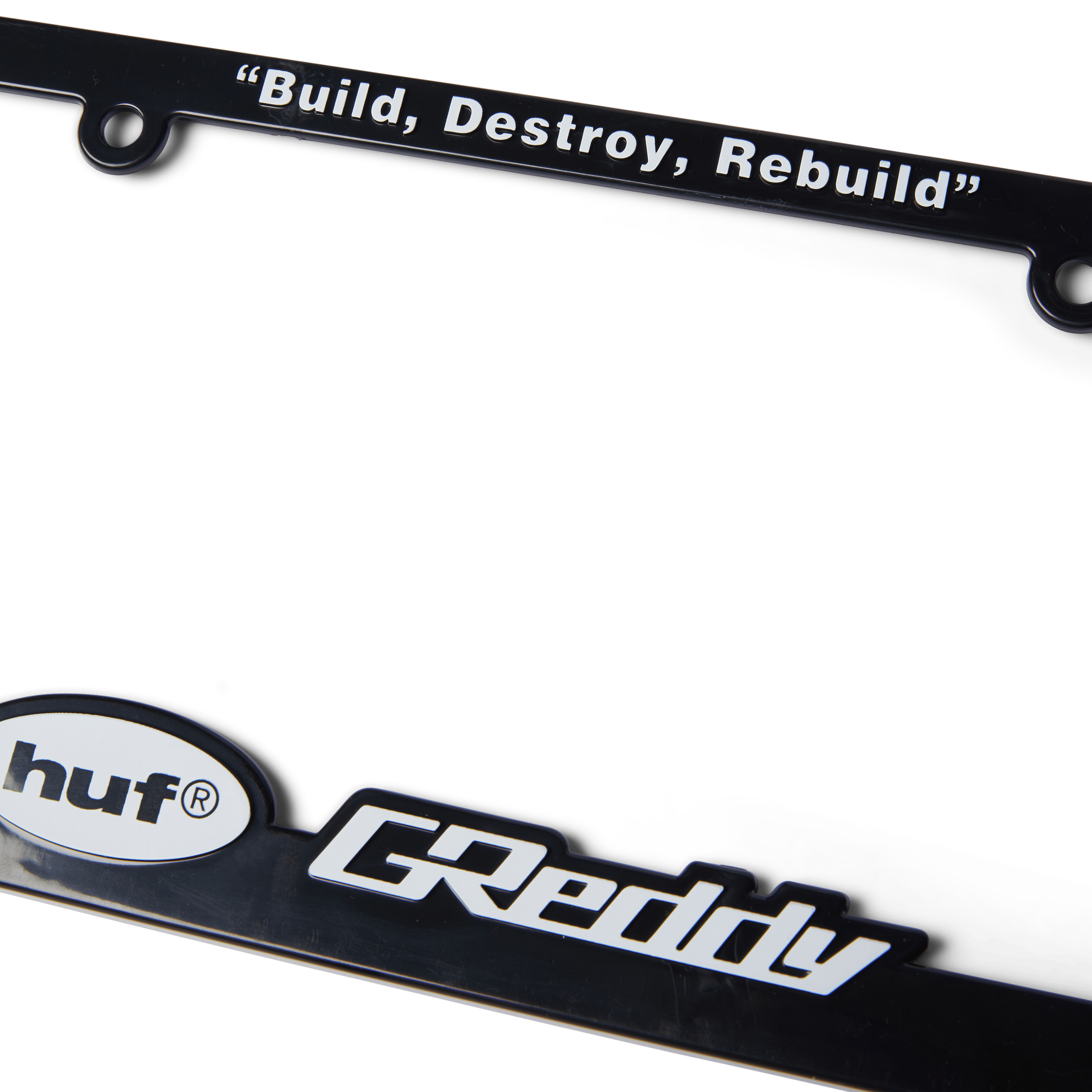 HUF x GReddy License Plate Frame – HUF WORLDWIDE UK